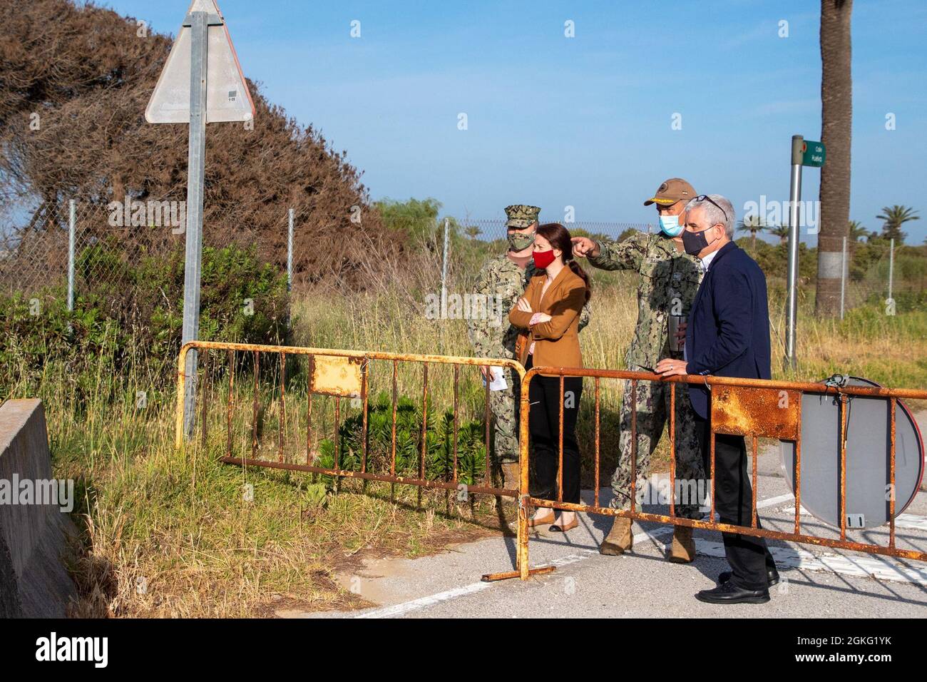 NAVAL STATION ROTA, Spain (April 13, 2021) US Embassy Spain Chargé d ...