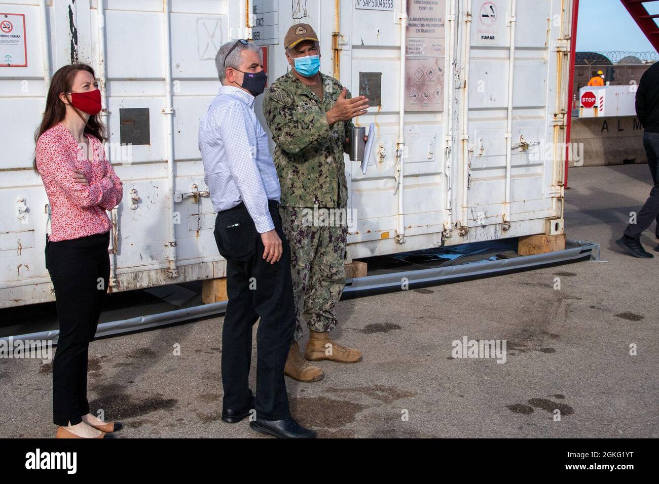 NAVAL STATION ROTA, Spain (April 13, 2021) US Embassy Spain Chargé d ...