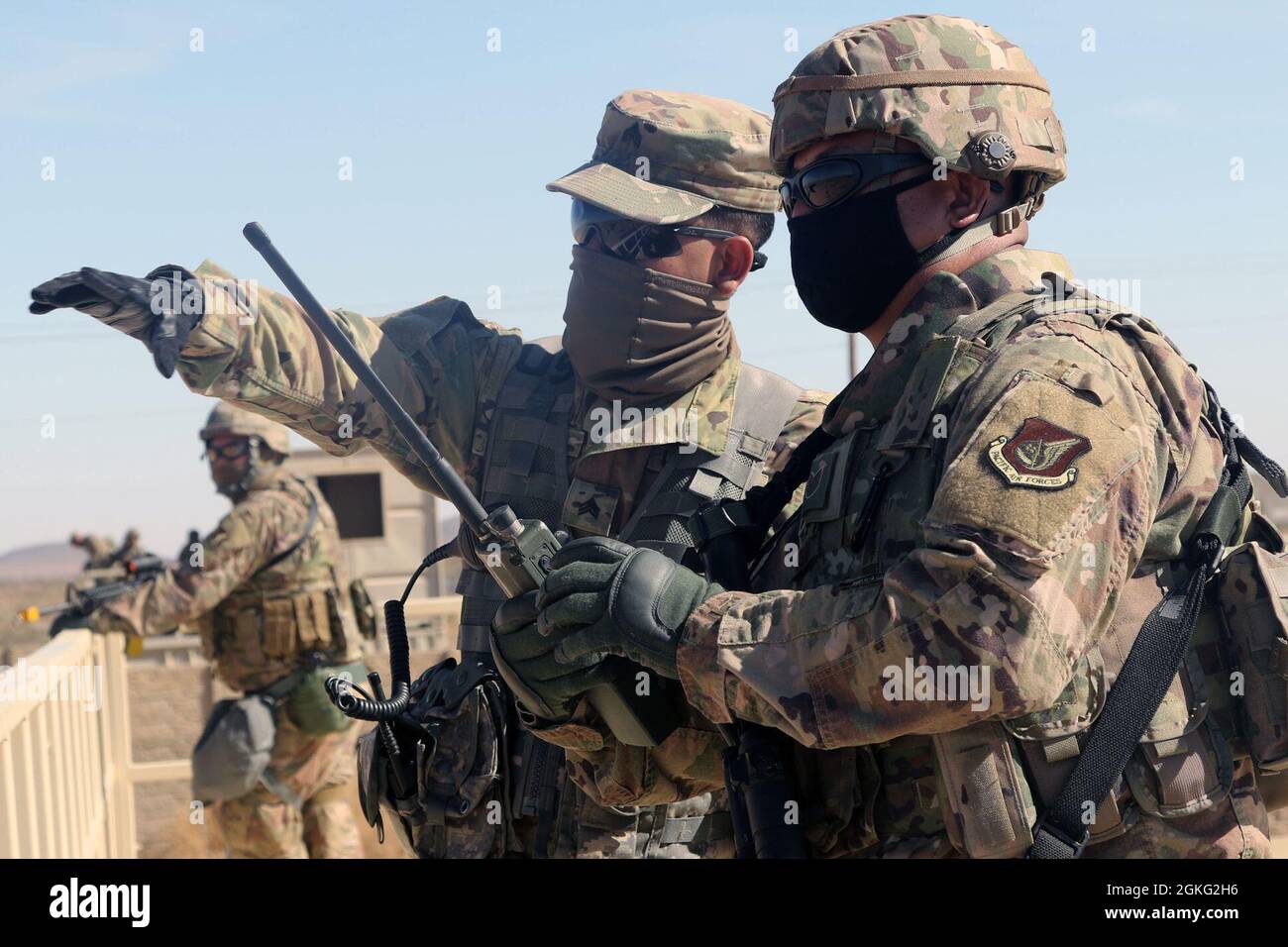 Sgt. Justin Ortiz, an observer, coach and trainer assigned to Task ...