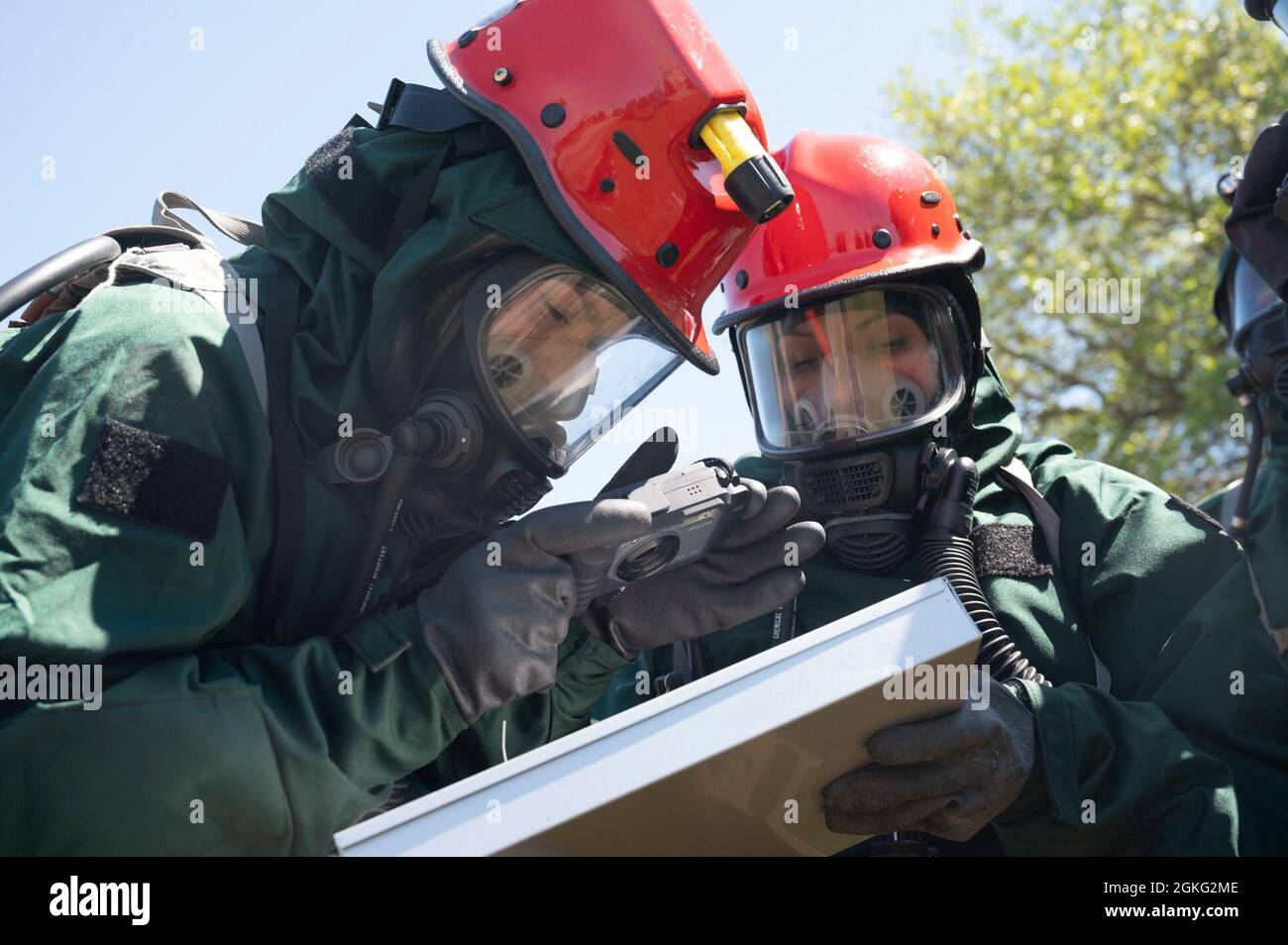 U.S. Airmen from the 125th Fighter Wing’s Fatality Search and Recovery ...