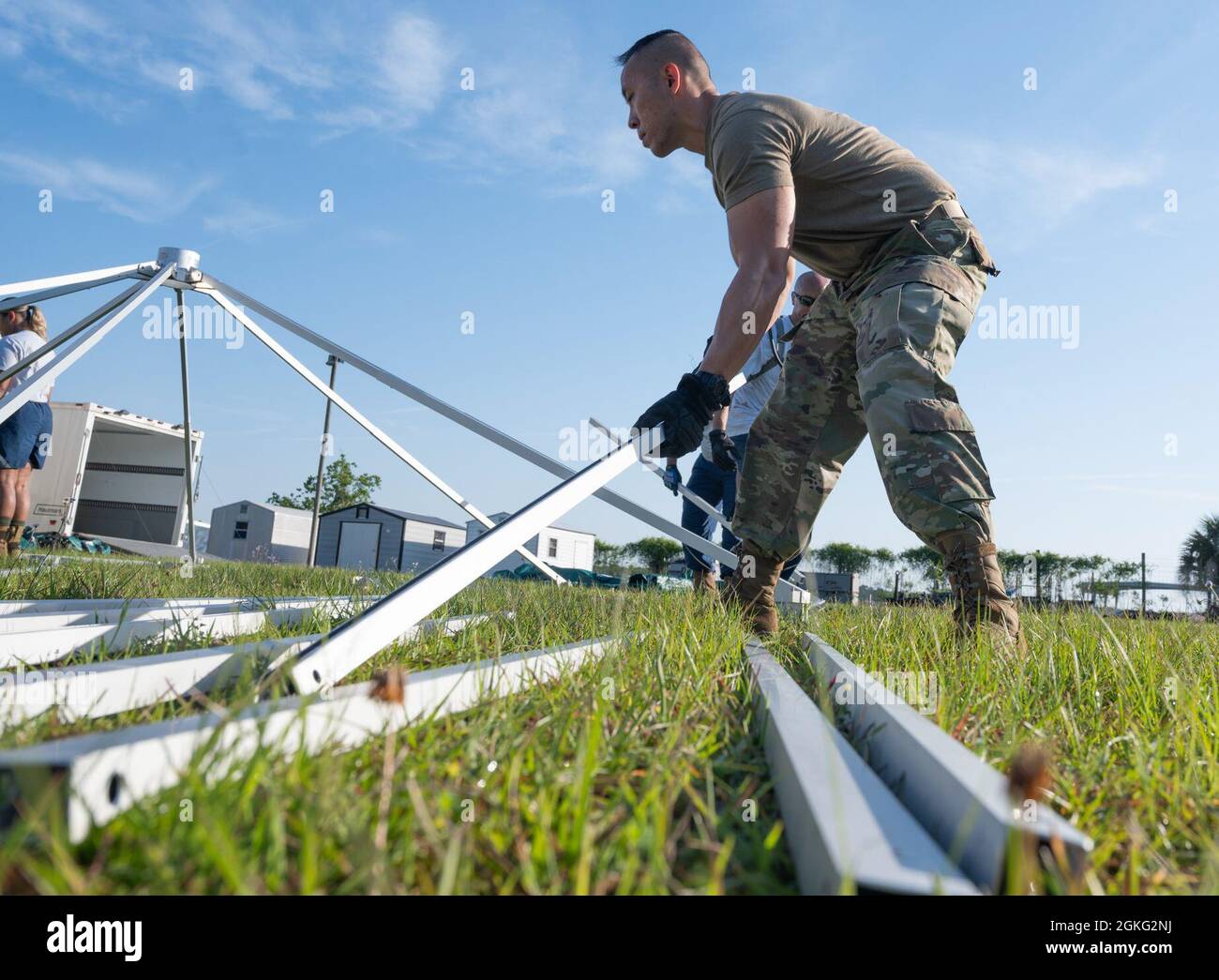 U.S. Airmen from the 125th Fighter Wing’s Fatality Search and Recovery ...