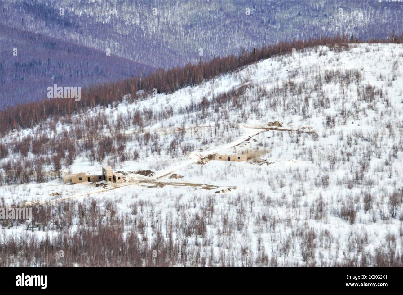 A target site in the Yukon Training Area adjacent to Fort Wainwright ...