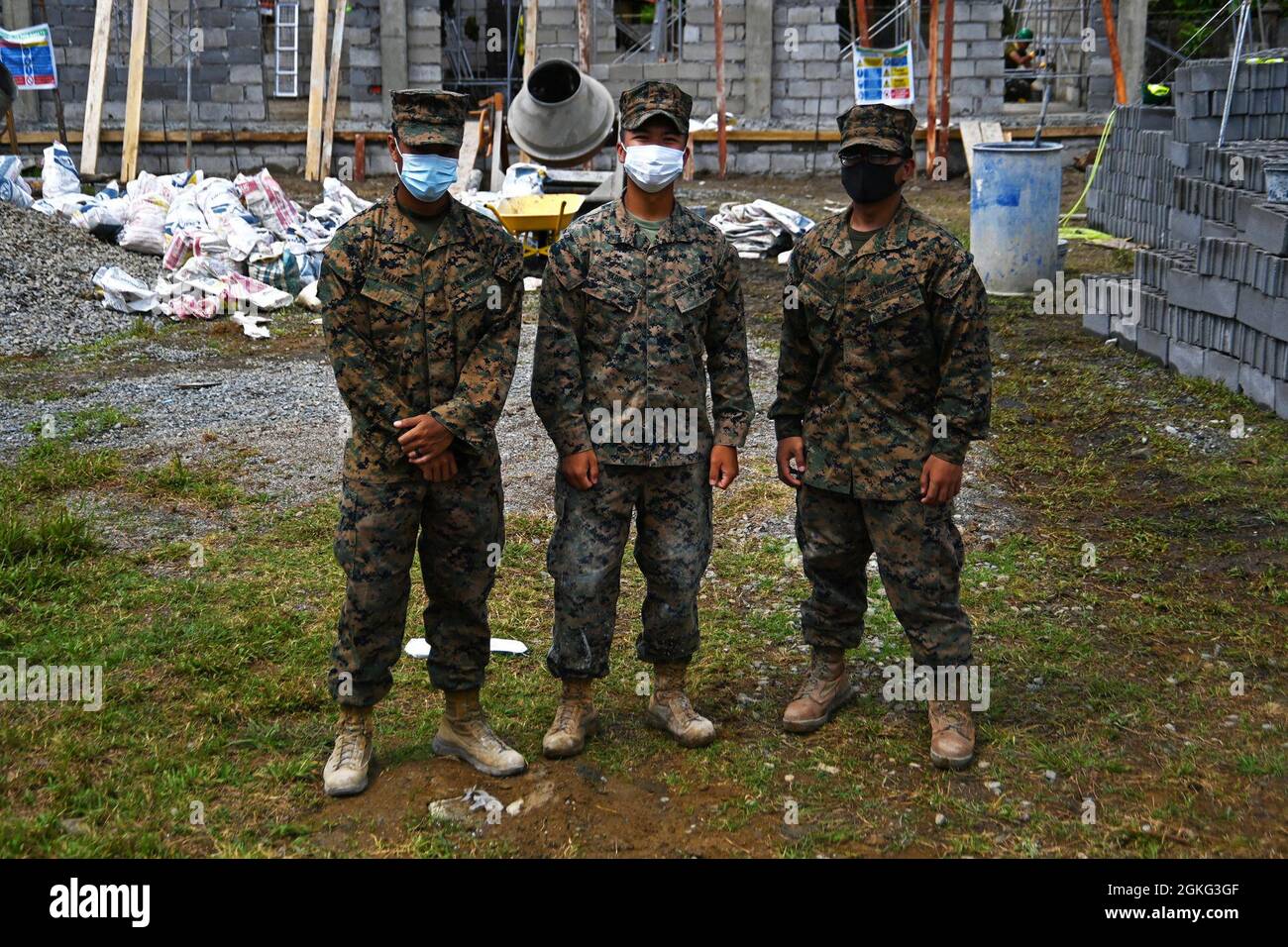 From left, U.S. Marine Corps Sgt. JohnWilson Navarro, 9th Engineer ...