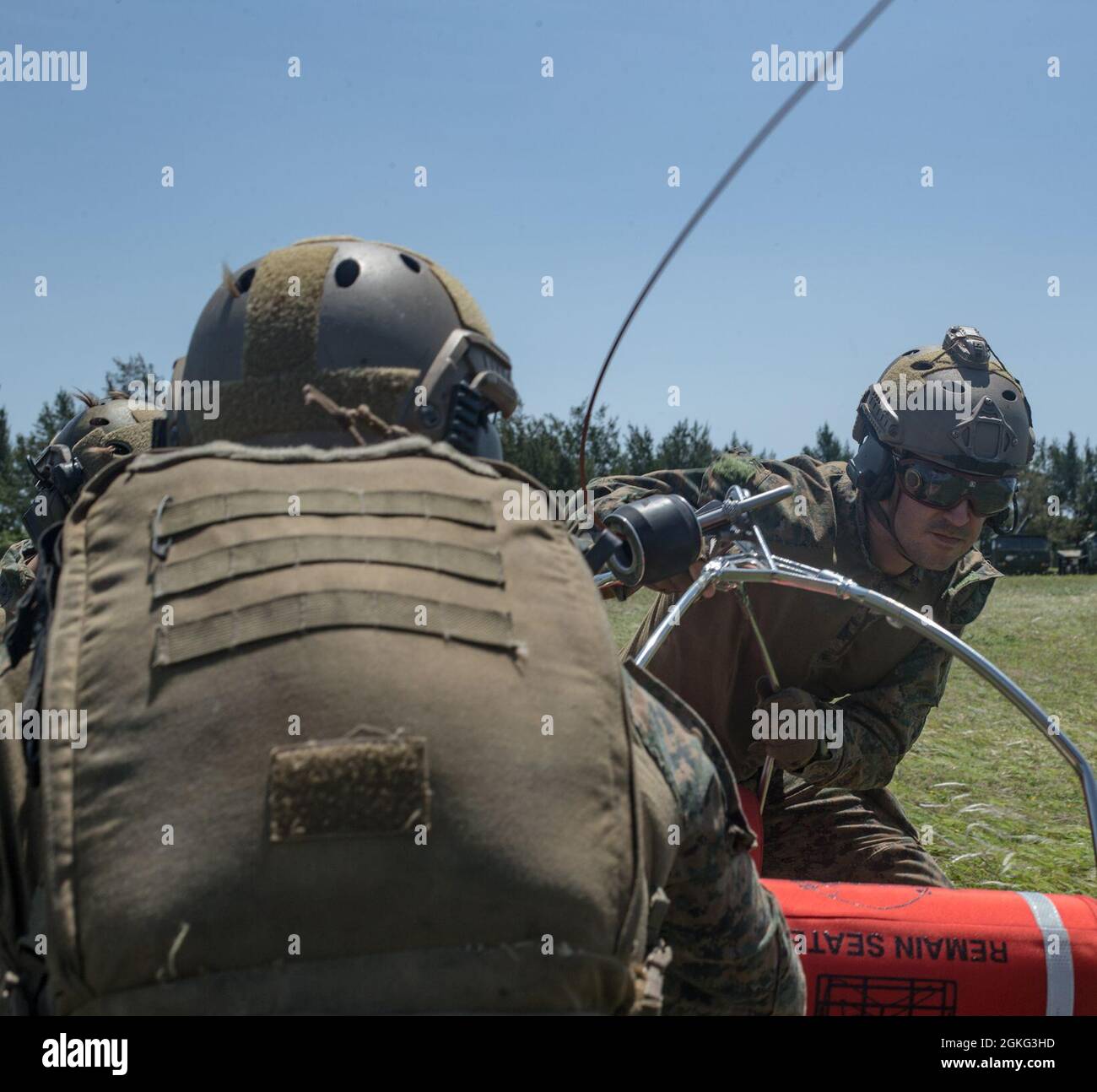 U.S. Marines with the Maritime Raid Force (MRF), 31st Marine ...