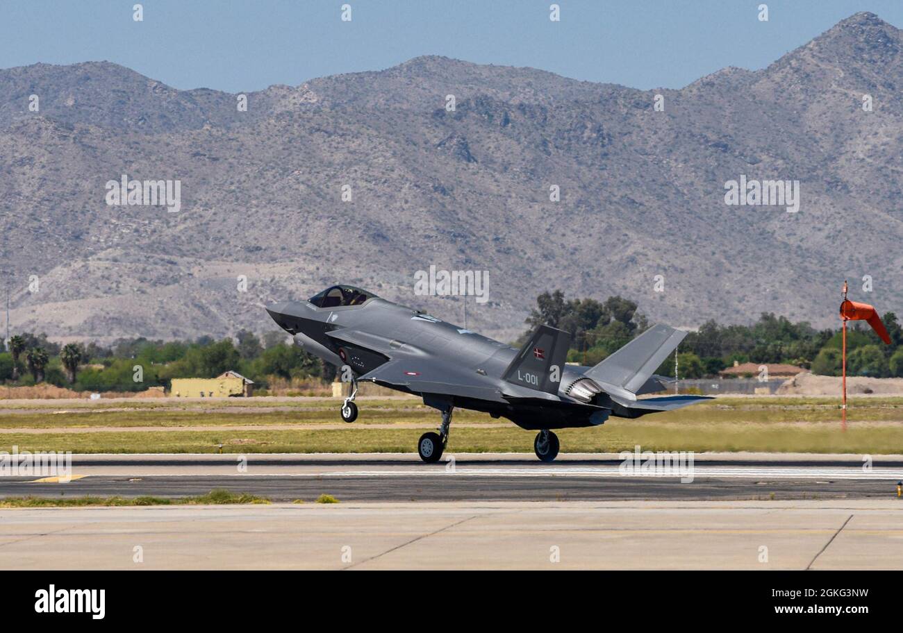 A Royal Danish Air Force F-35A Lightning II assigned to the 308th ...