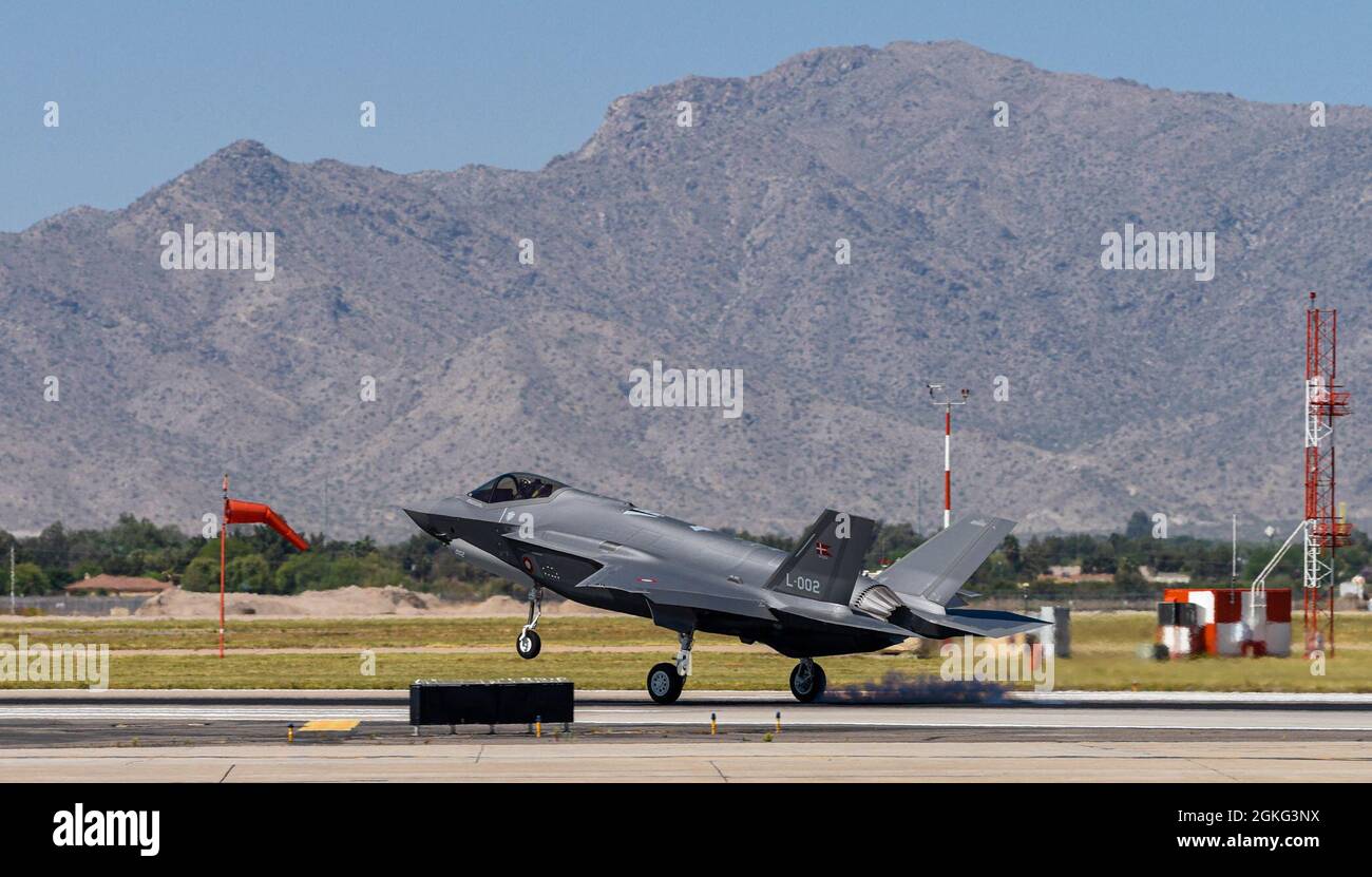 A Royal Danish Air Force F-35A Lightning II assigned to the 308th ...