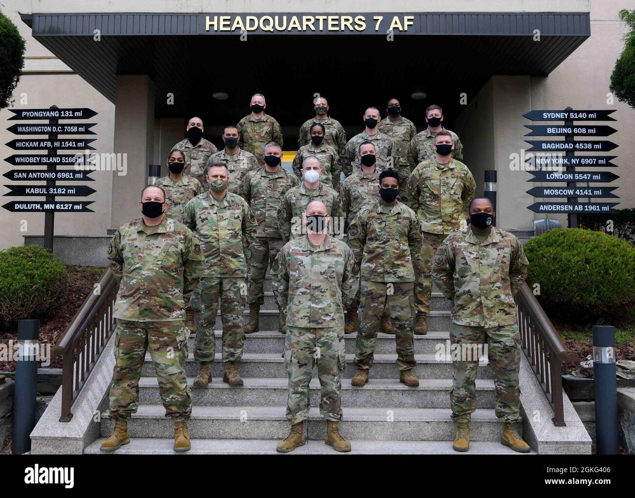 U.S. Air Force chief master sergeant’s and chief-selects from Seventh ...