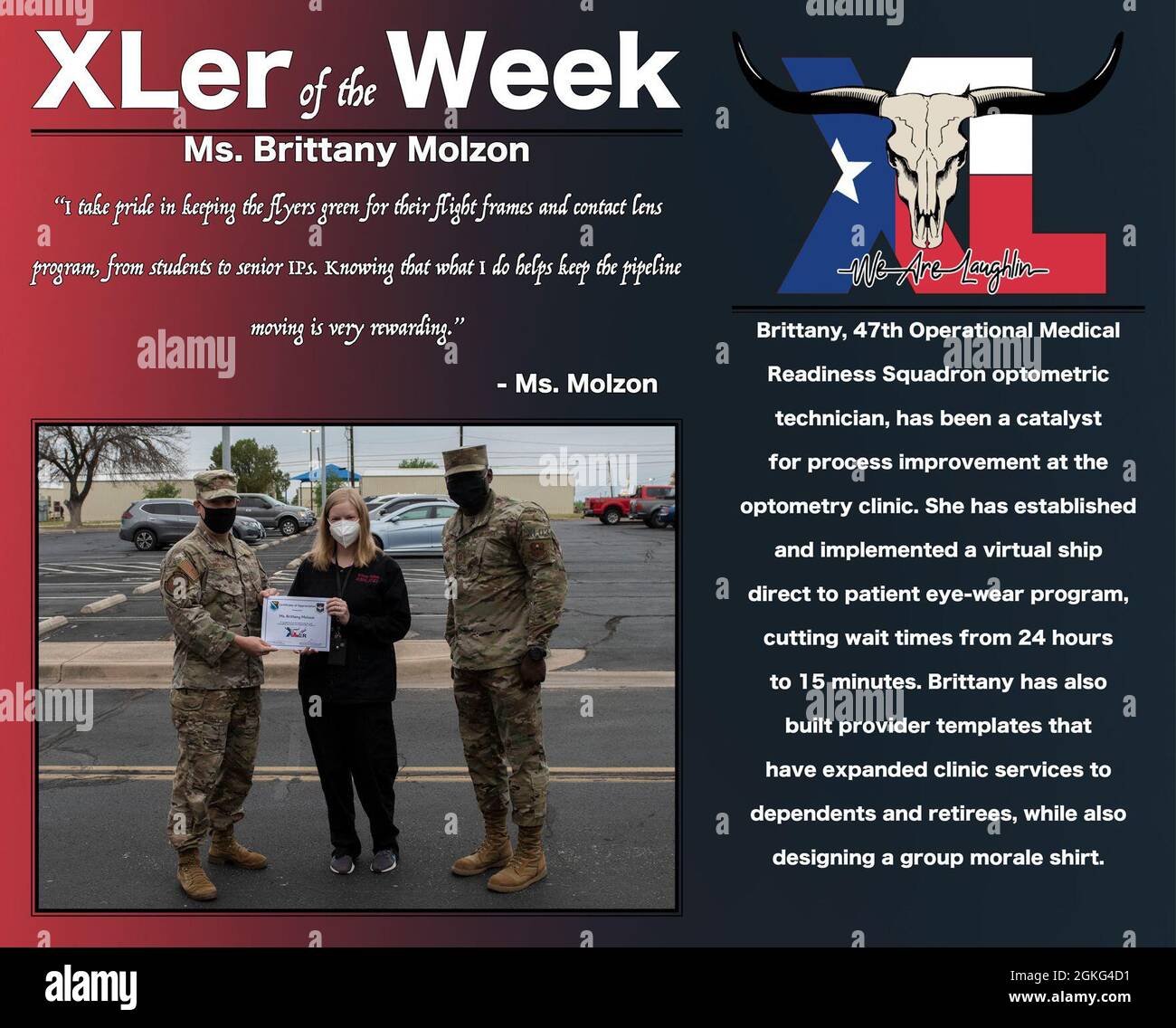 Brittany Molzon, 47th Maintenance Directorate power support systems ...