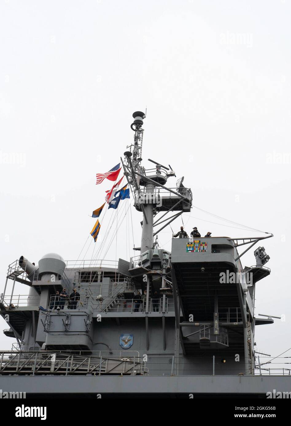 YOKOSUKA, Japan (April 14, 2021) - U.S. 7th Fleet flagship USS Blue ...