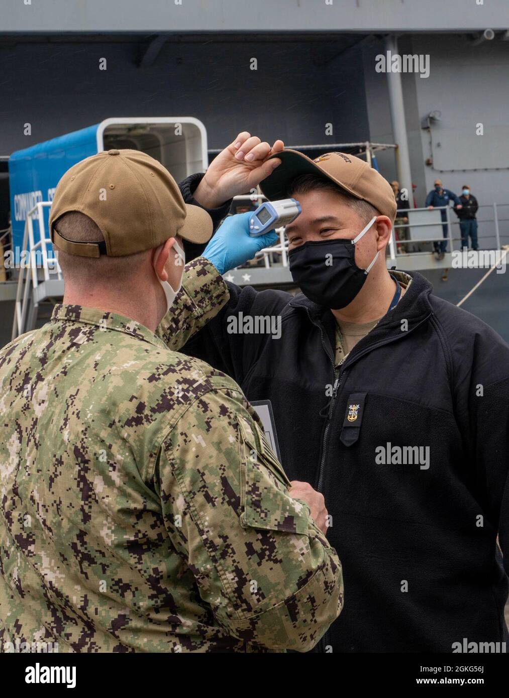 YOKOSUKA, Japan (April 14, 2021) - Hospital Corpsman 2nd Class Matt ...