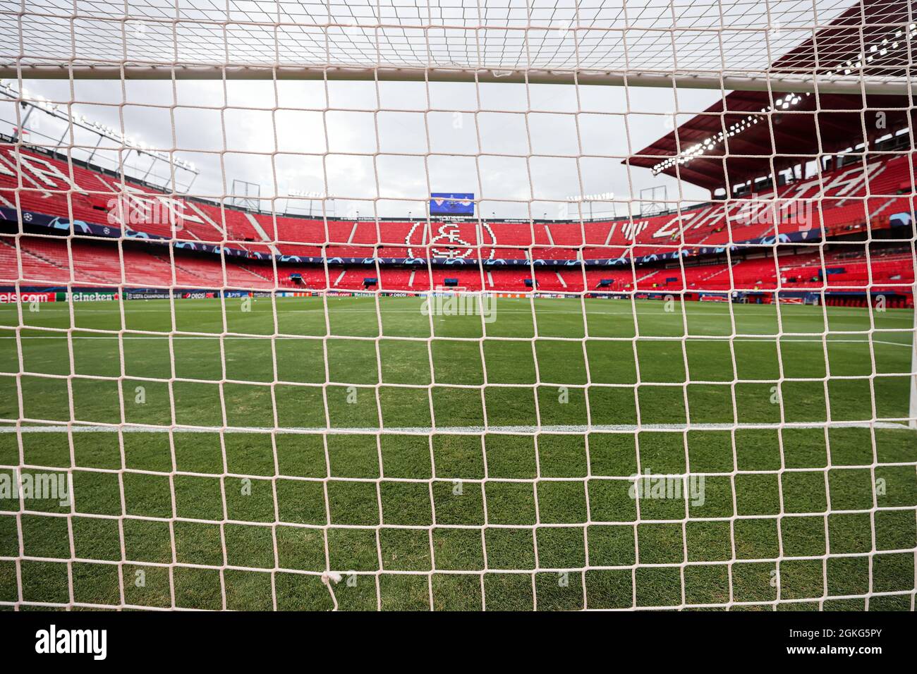 Seville, Seville, Spain. 14th Sep, 2021. Stadium during the UEFA ...
