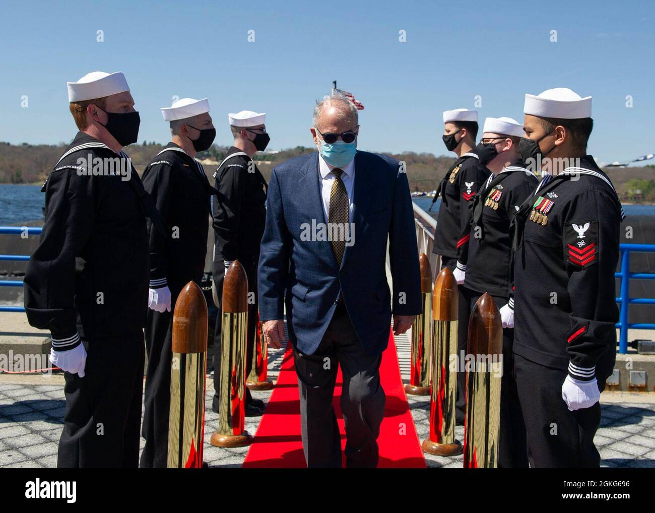 210414-N-ME396-1132 GROTON, Conn. (April 14, 2021) John Padgett, a ...