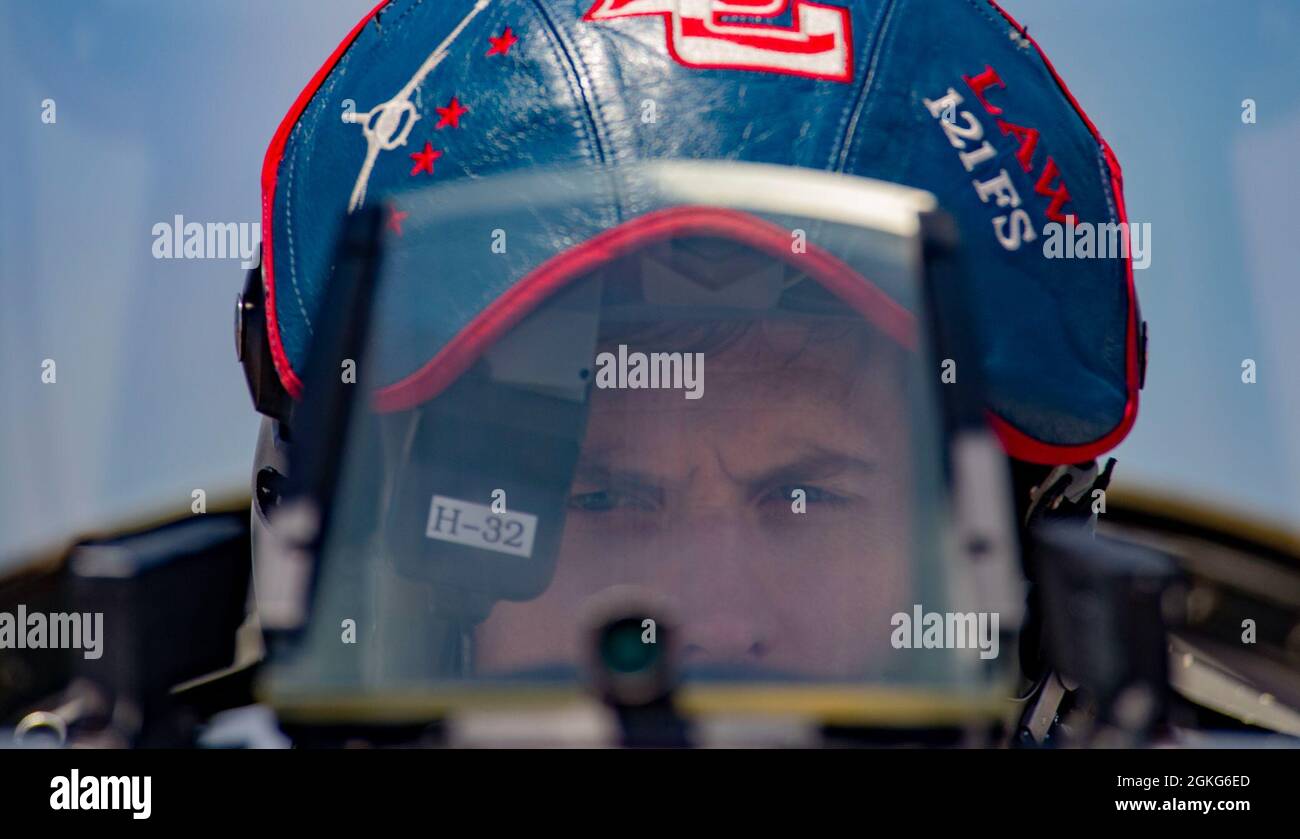 U.S. Air Force Lt. Col. Christopher Wilson, commander of 121st Fighter ...