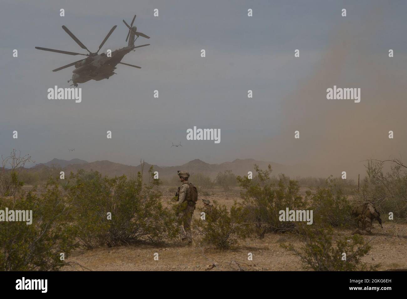 U.S. Marines assigned to Marine Aviation Weapons and Tactics Squadron ...