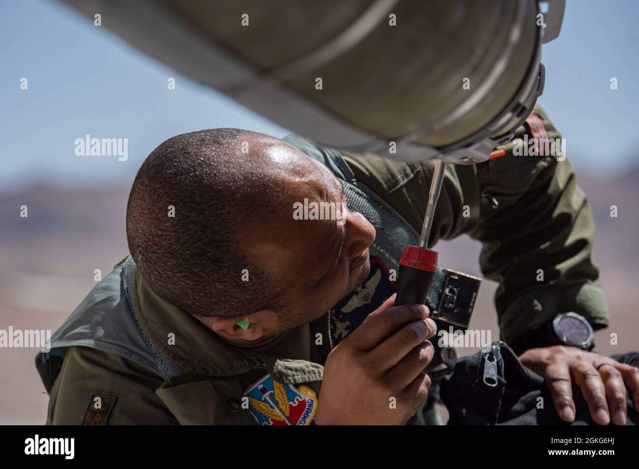 U.S. Air Force Maj. David Conley, F-16 pilot assigned to the 121st ...