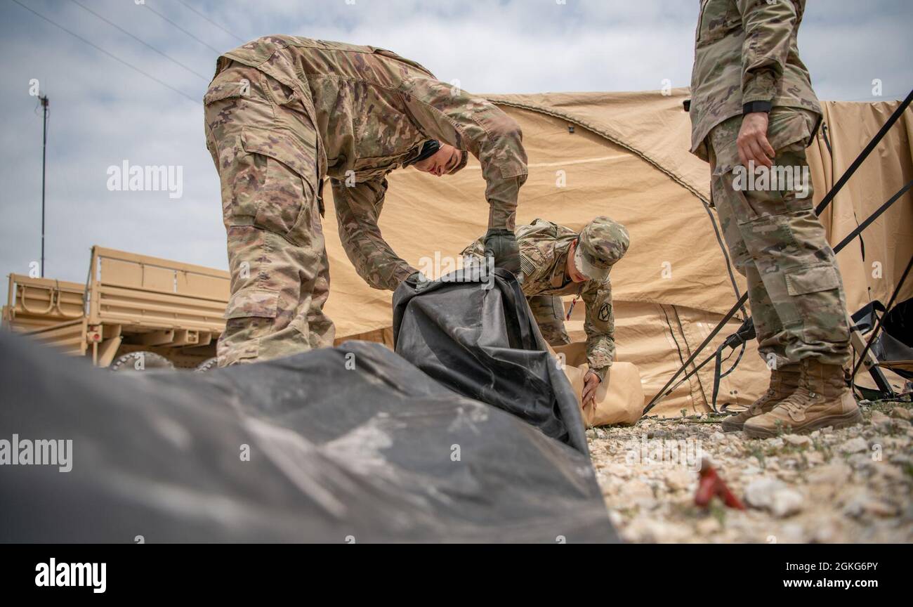 Soldiers throughout the 75th Field Artillery Brigade from Fort Sill, OK ...