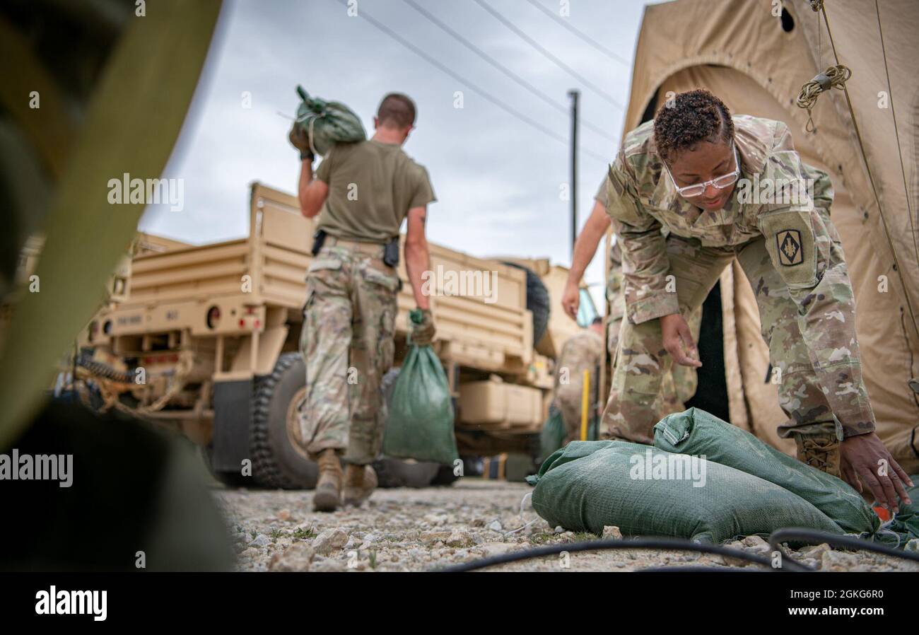Soldiers throughout the 75th Field Artillery Brigade from Fort Sill, OK ...