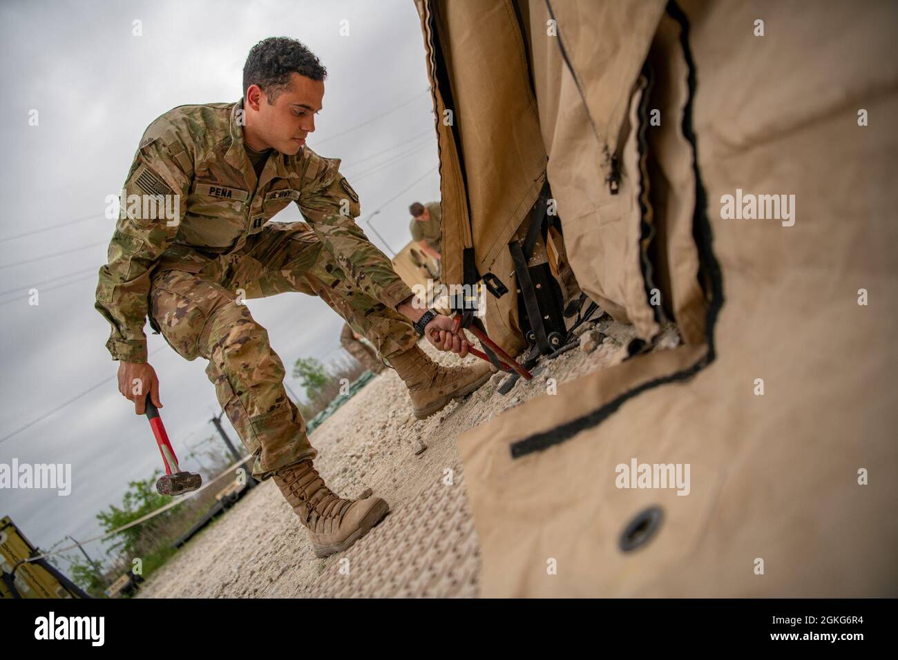 Soldiers throughout the 75th Field Artillery Brigade from Fort Sill, OK ...