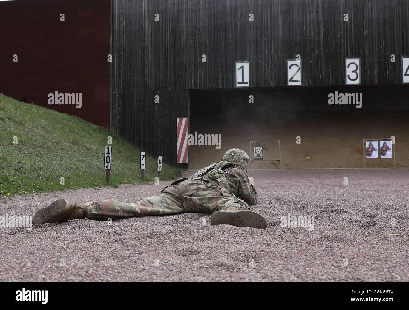 U.S. Army 1st Lt. Brandon Rhea, 5th Battalion, 4th Air Defense ...
