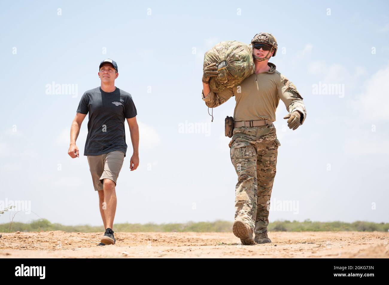 U.S. Air Force Senior Airman Bryan Huffman, 82nd Expeditionary Rescue ...