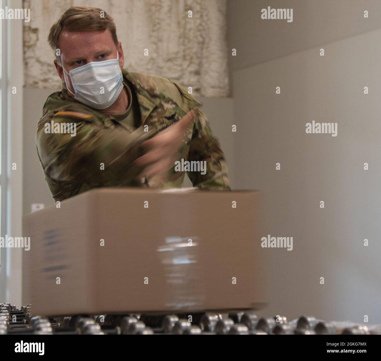 U.S. Army Capt. James Carver, an aviation officer with the Augusta ...