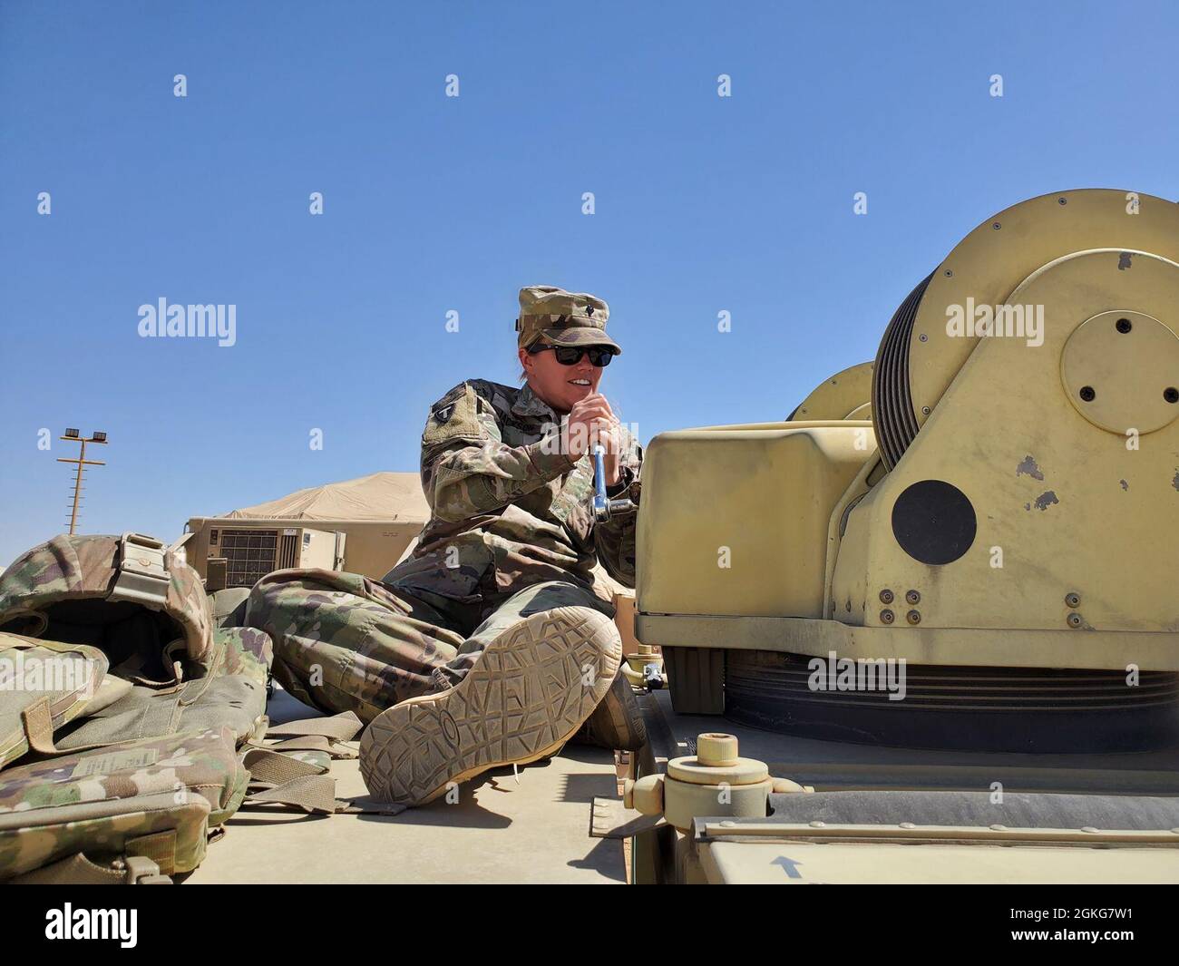Task Force Spartan Division Tactical- Jordan Soldier U.S. Army Spc ...