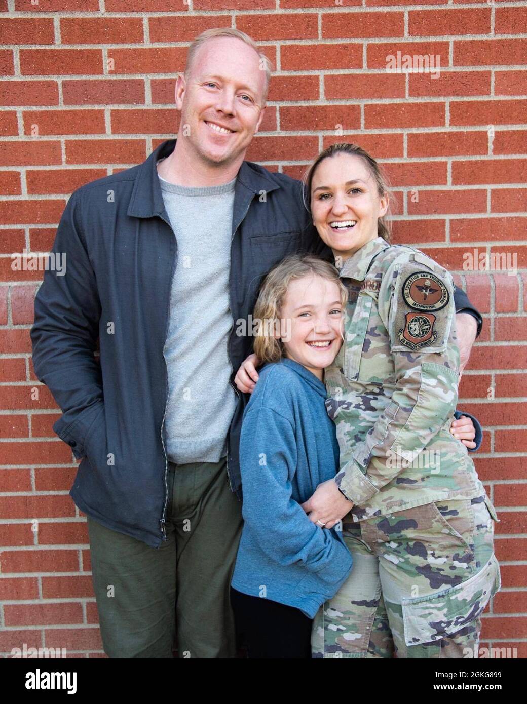 U.S. Air Force Captain Kaitlin Holmes, 92nd Air Refueling Wing Chief of ...
