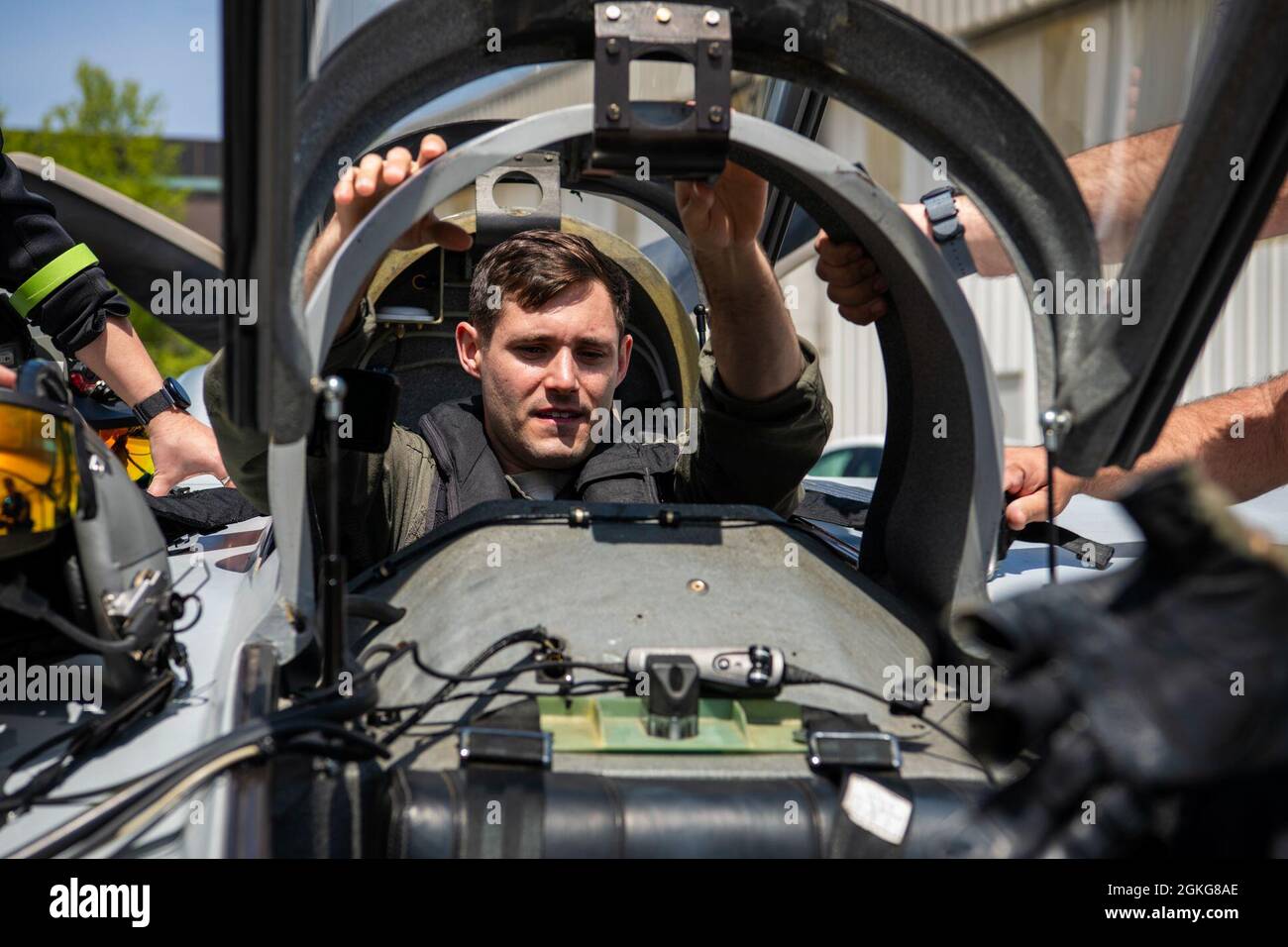U.S. Air Force Capt. Garrett Gamble, 7th Operational Support Squadron ...