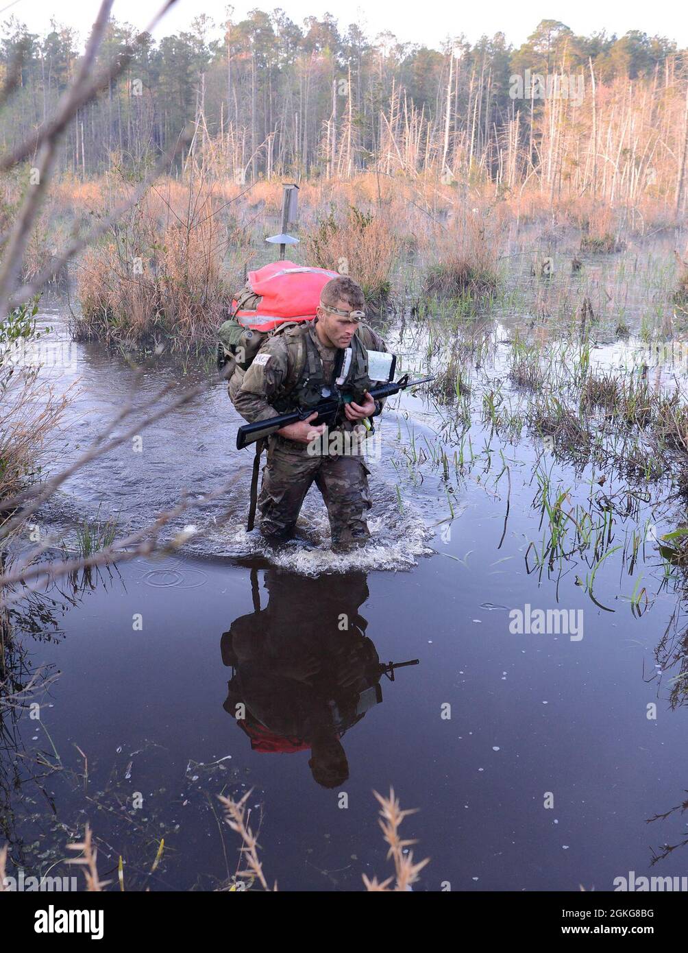 A Soldier from the U.S. Army John F. Kennedy Special Warfare Center and ...