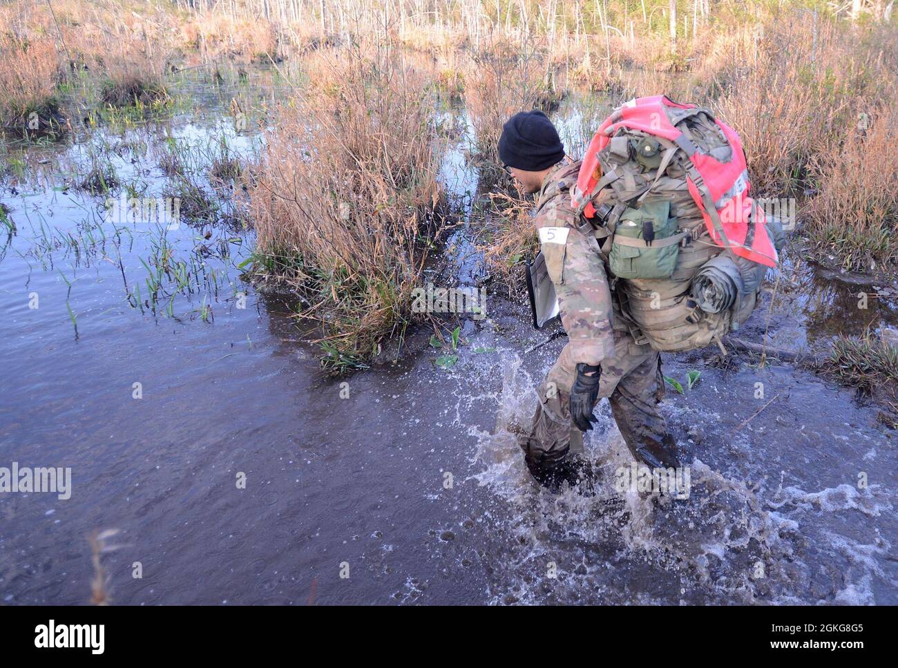 A Soldier from the U.S. Army John F. Kennedy Special Warfare Center and ...