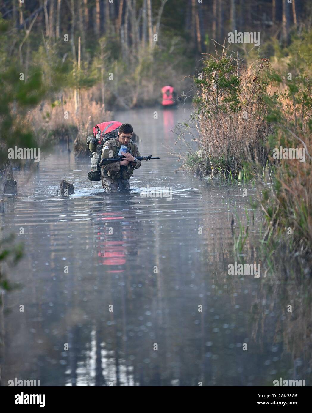 Soldiers from the U.S. Army John F. Kennedy Special Warfare Center and ...
