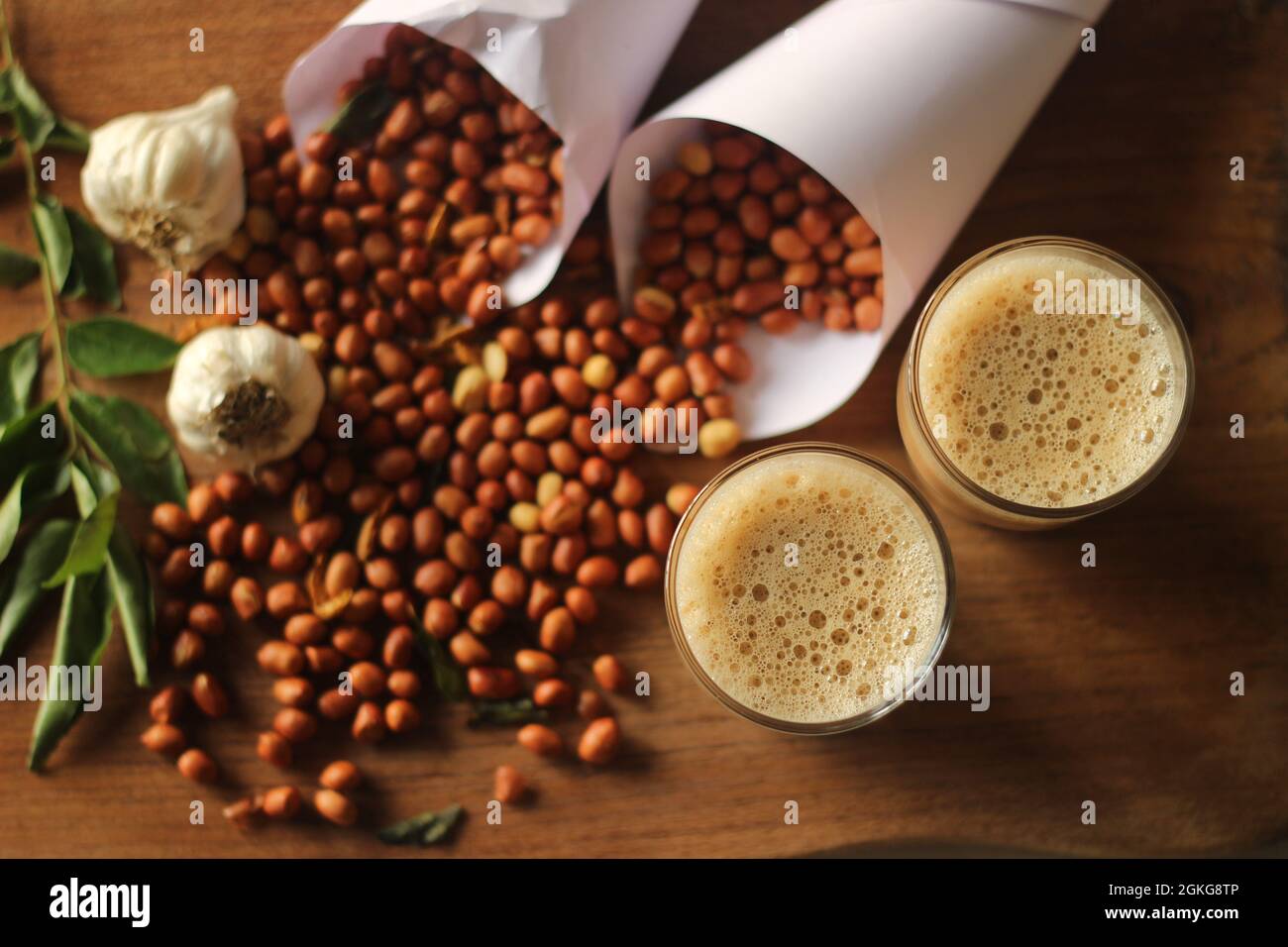 Indian fried peanuts, flavoured with chilli powder and asafetida. These ...