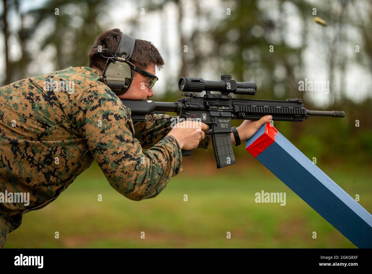 U.S. Marine Sgt. Austin Riley, combat instructor, Marine Combat ...