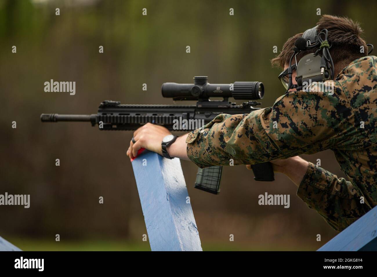 U.S. Marine Sgt. Austin Riley, combat instructor, Marine Combat ...