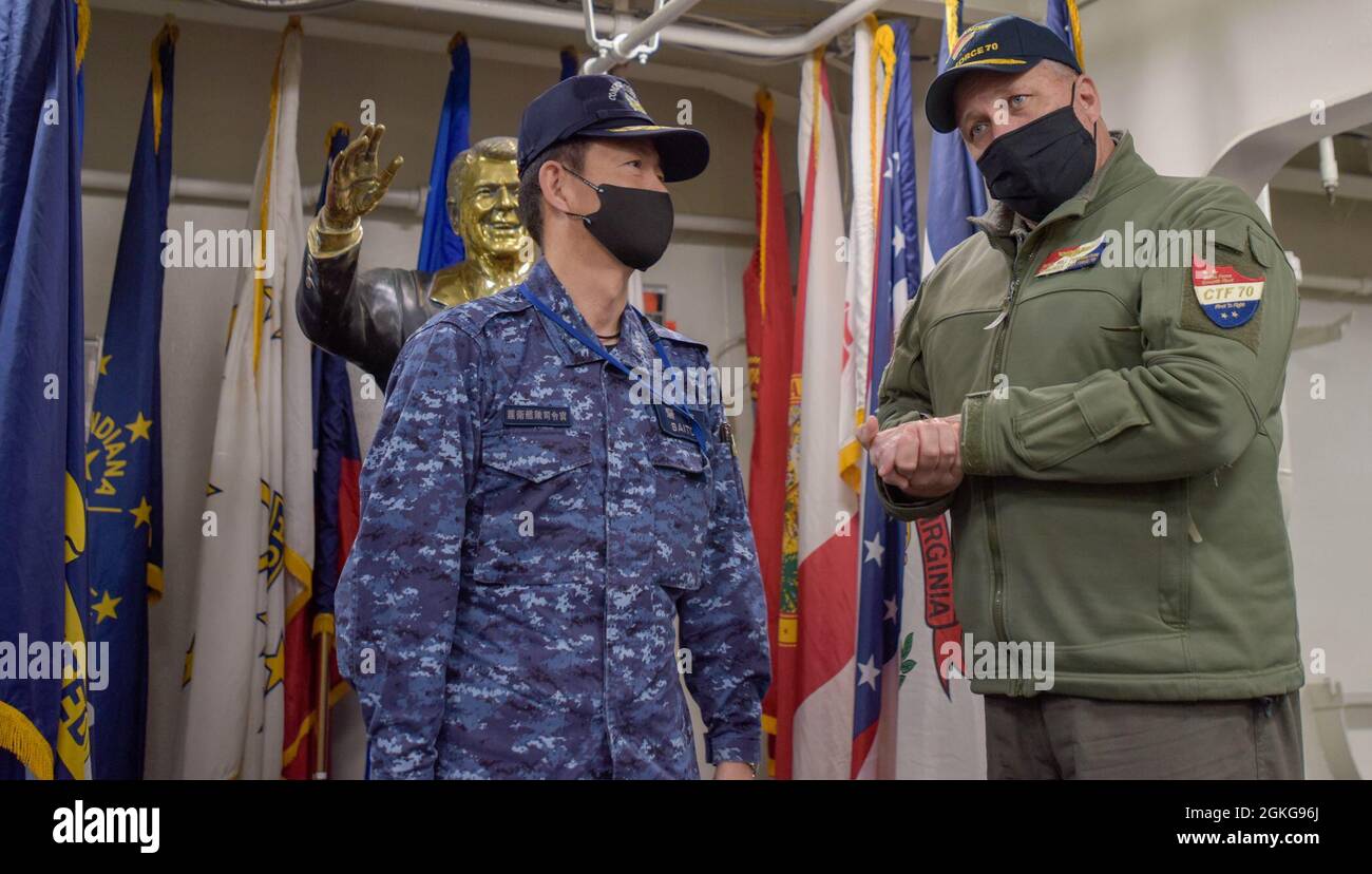 210415-N-WS494-1045 YOKOSUKA, Japan (April 15, 2021) Rear Adm. Will ...