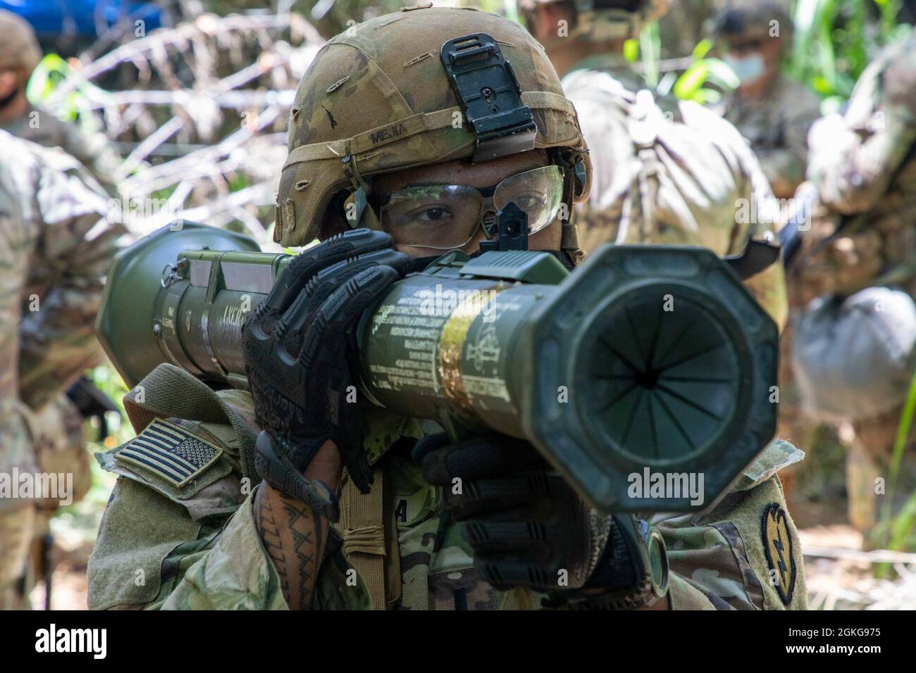 1st Lt. Angelo Mejia, assigned to 3rd Infantry Brigade Combat Team ...