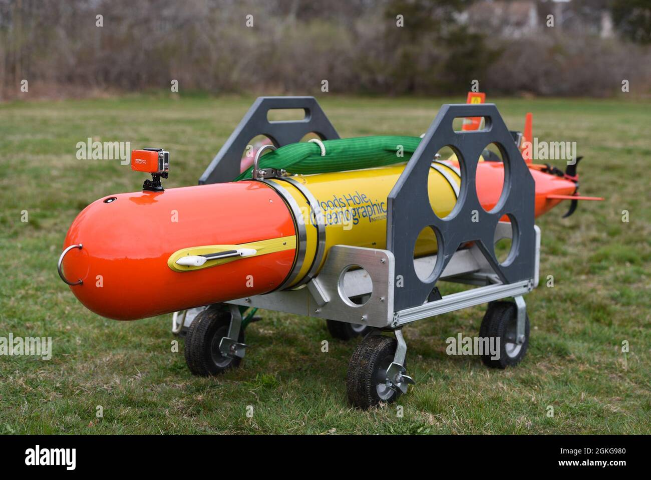 ‘Polaris’, a long-range autonomous underwater vehicle developed by the ...