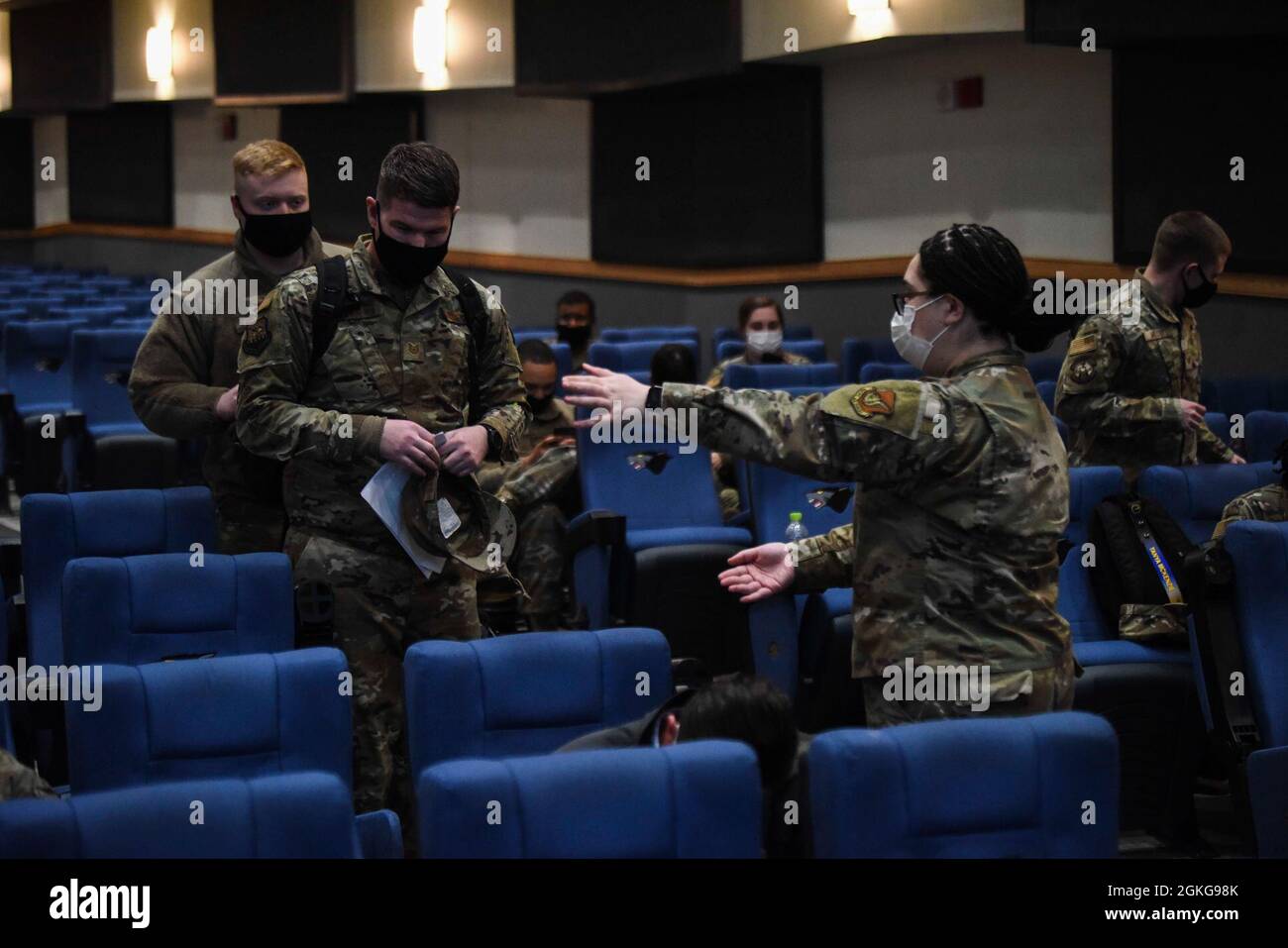 Senior Airman Jacinta Kreitzer, 8th Force Support Squadron commander ...