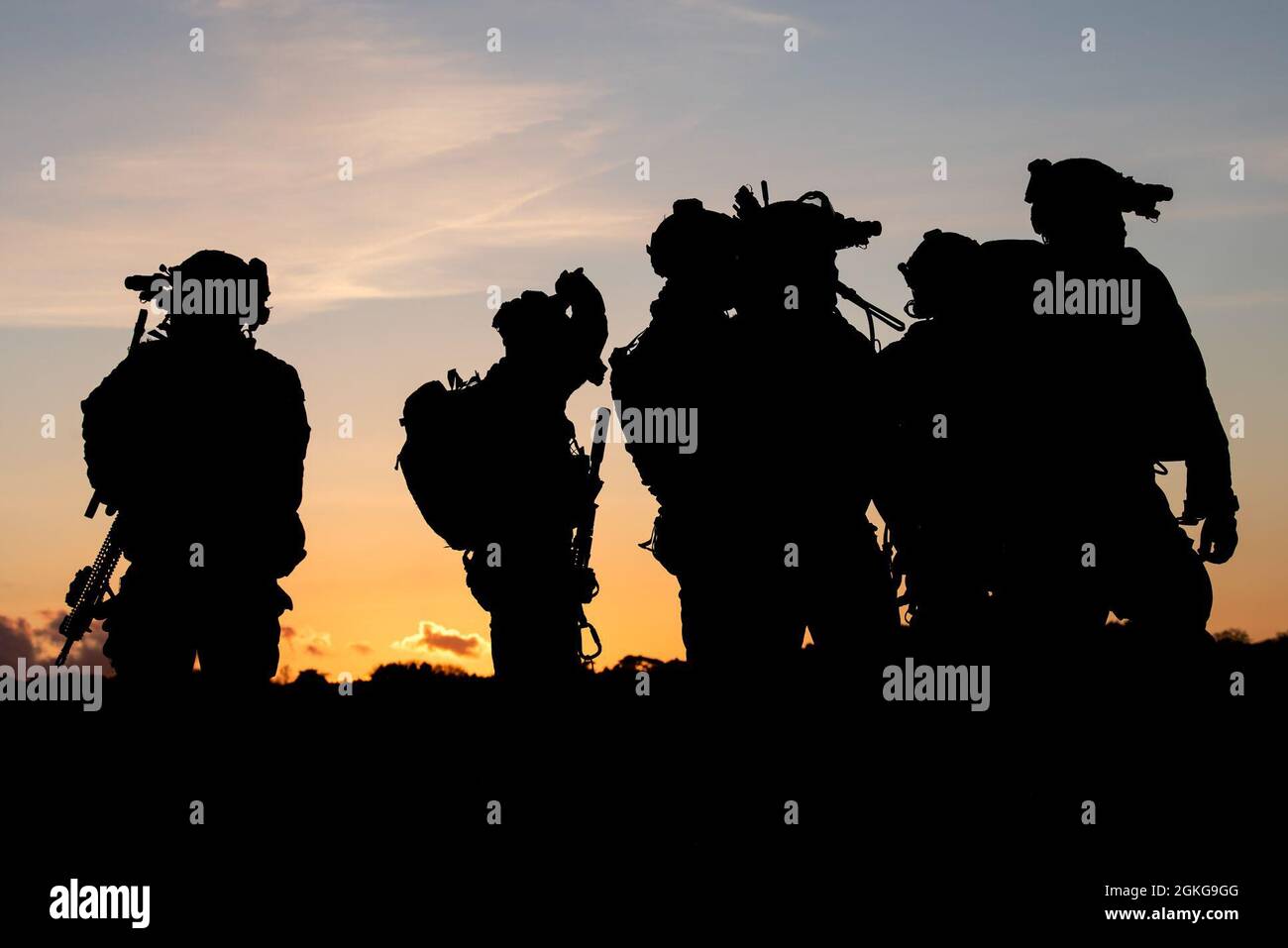 U.S. Air Force Special Tactics operators assigned to the 321st Special ...