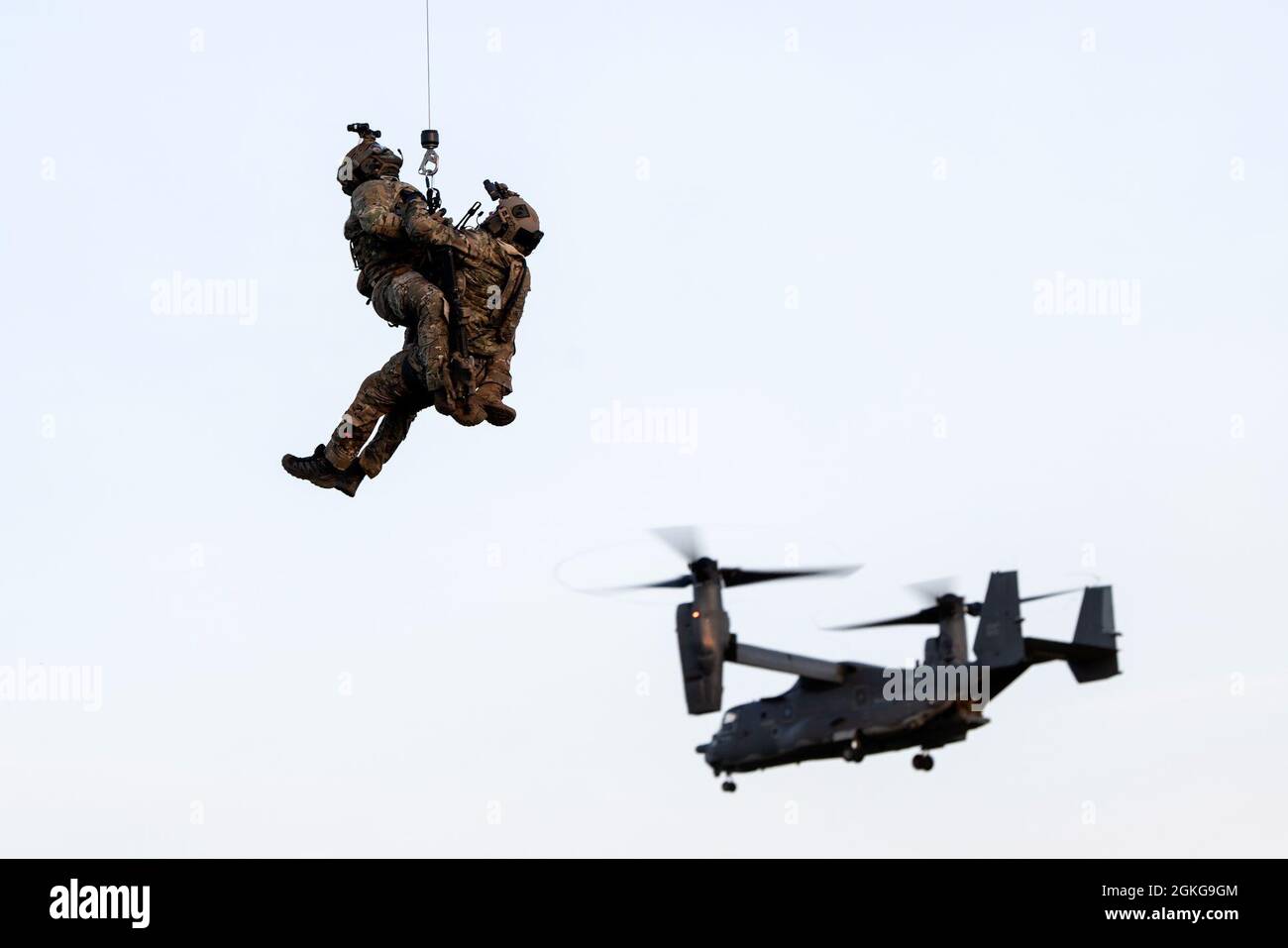 U.S. Air Force Special Tactics operators assigned to the 321st Special ...