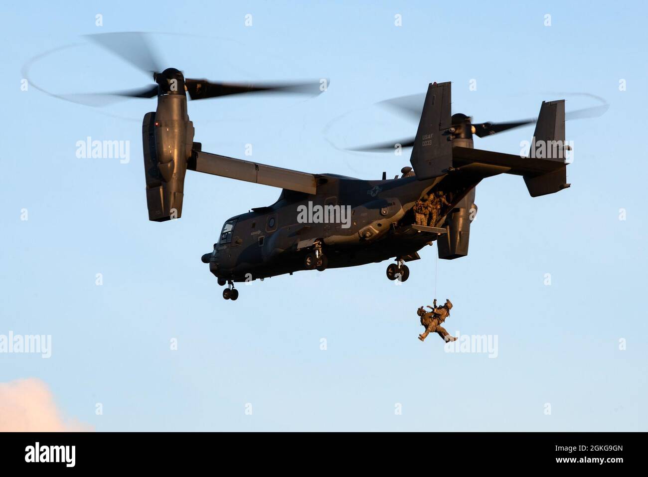 U.S. Air Force Special Tactics operators assigned to the 321st Special ...