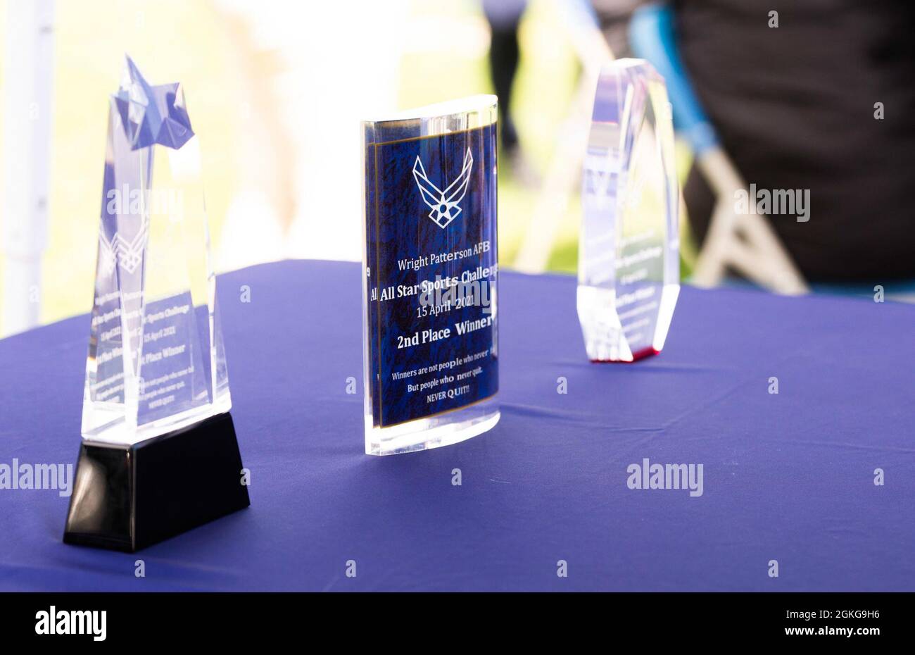 Winners trophies sit on hi-res stock photography and images - Alamy