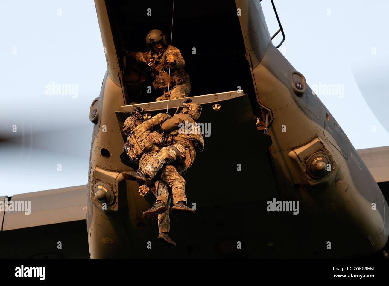 U.S. Air Force Special Tactics operators assigned to the 321st Special ...