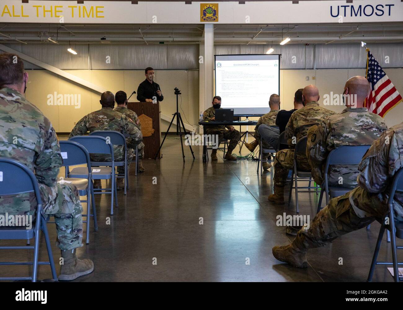 Ned Drca (center-left), Tricare Policy Advisor, Managed Care Division ...