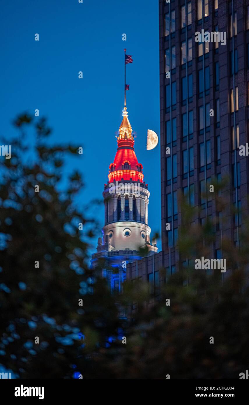 Terminal Tower in Cleveland Ohio Stock Photo - Alamy