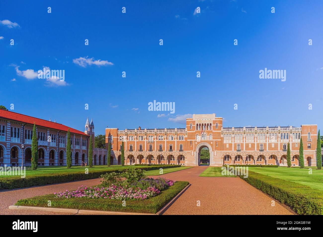 HOUSTON, TEXAS - OCTOBER 10: The Campus of the Rice University in ...