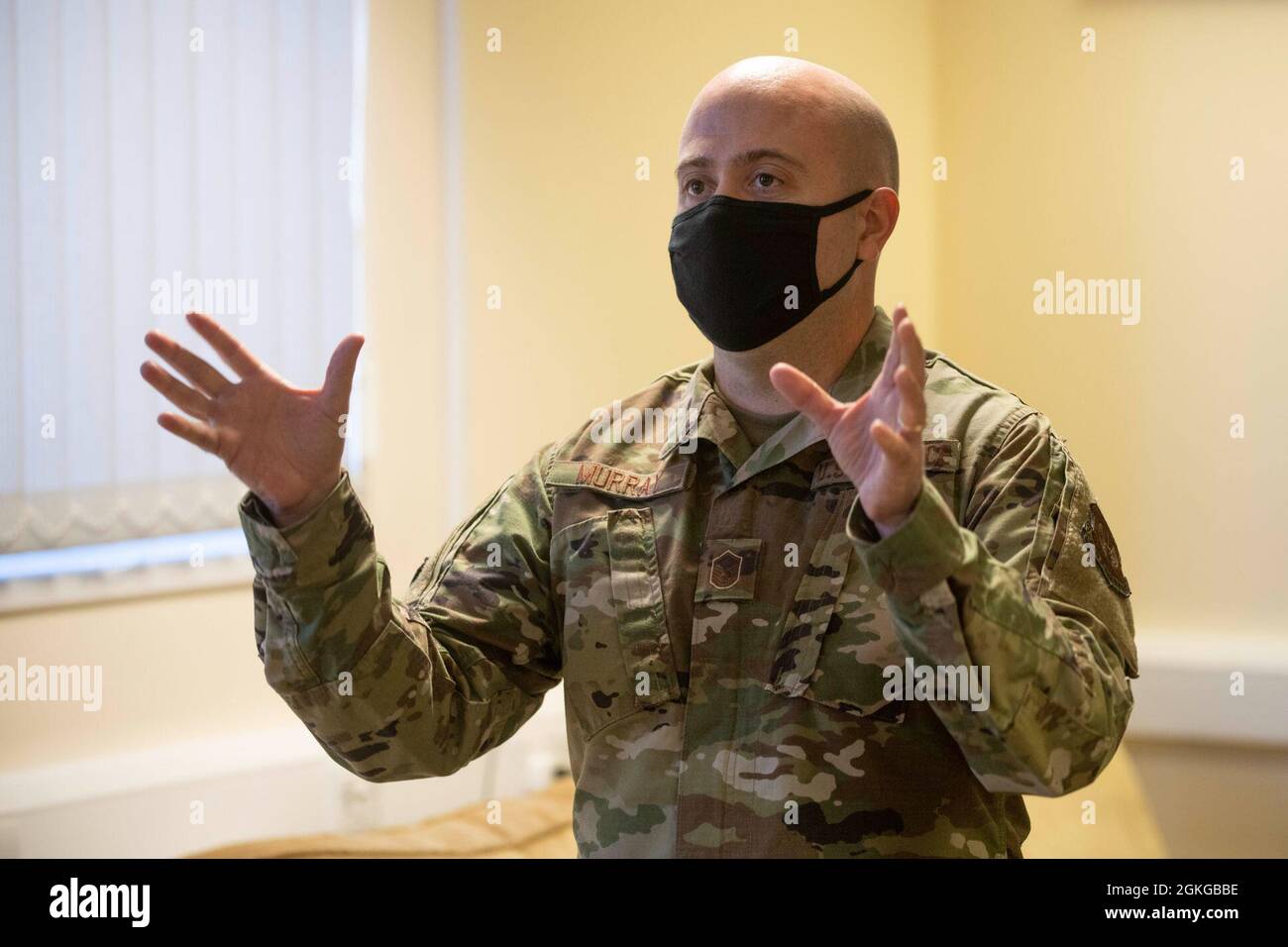 U.S. Air Force Tech. Sgt. Ronald Murray III, 501st Combat Support Wing Chaplain Corps ...