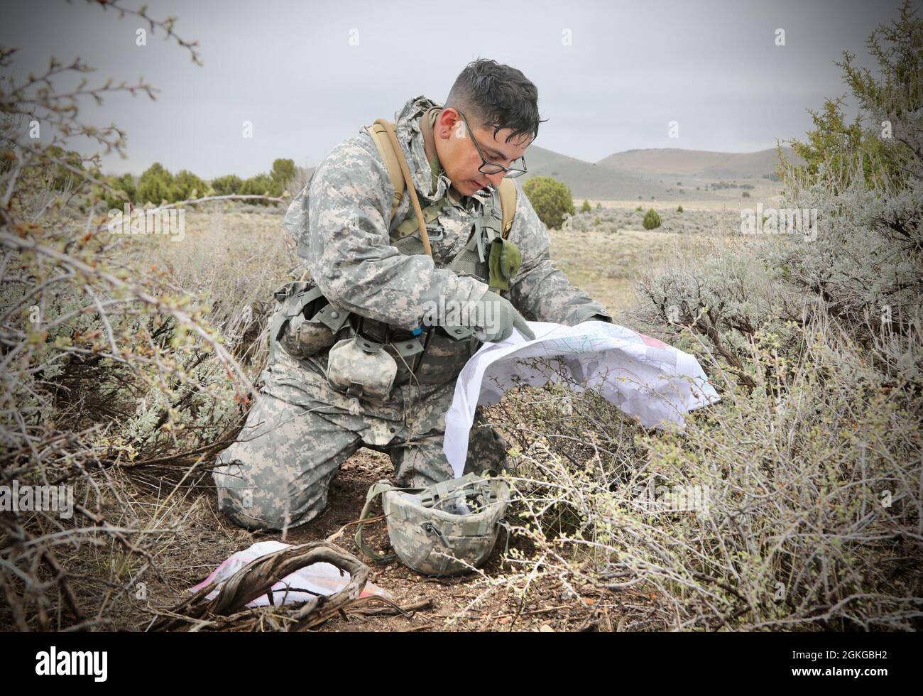 Army Reserve Cpl. Alberto Martinez, an armorer and combat medic ...