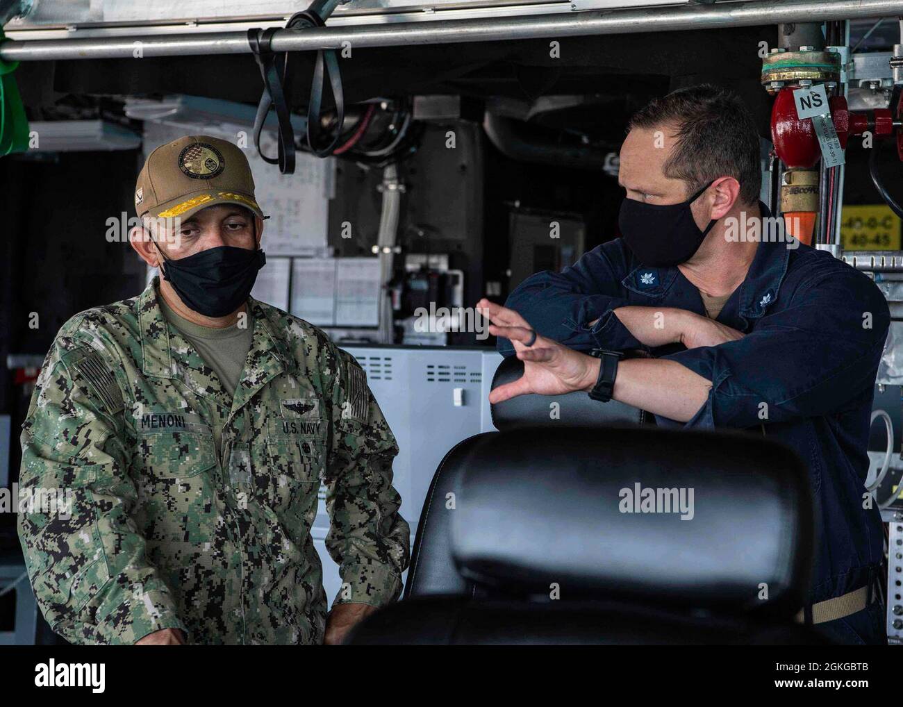 NAVAL BASE GUAM (April 15, 2021) Joint Region Marianas Commander Rear ...