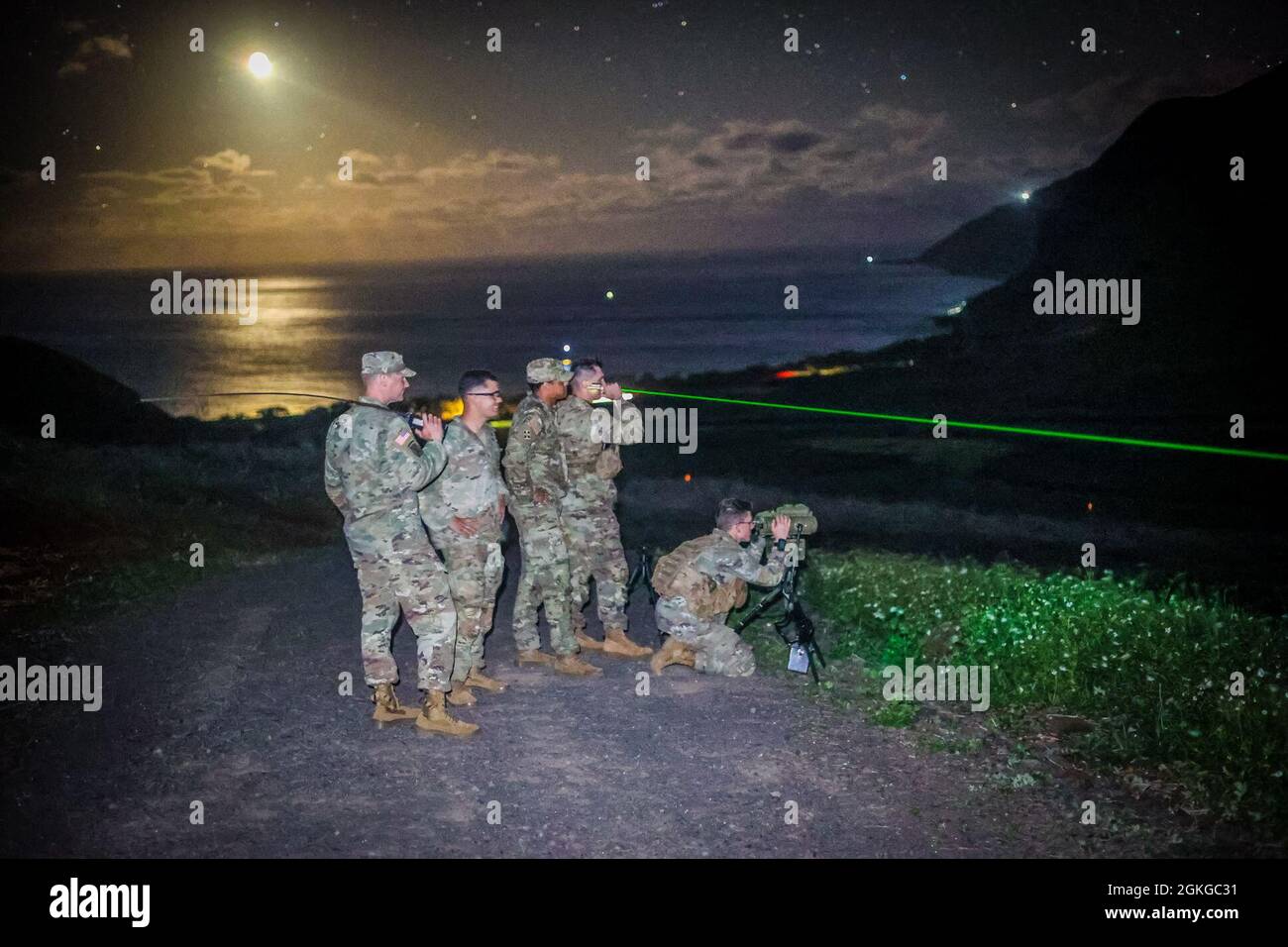 Schofield Barracks, HI — Fire Support team (FiST) from 3-7 Field ...